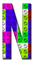 Alfabeto hecho con Legos. - Oh my Alfabetos!
