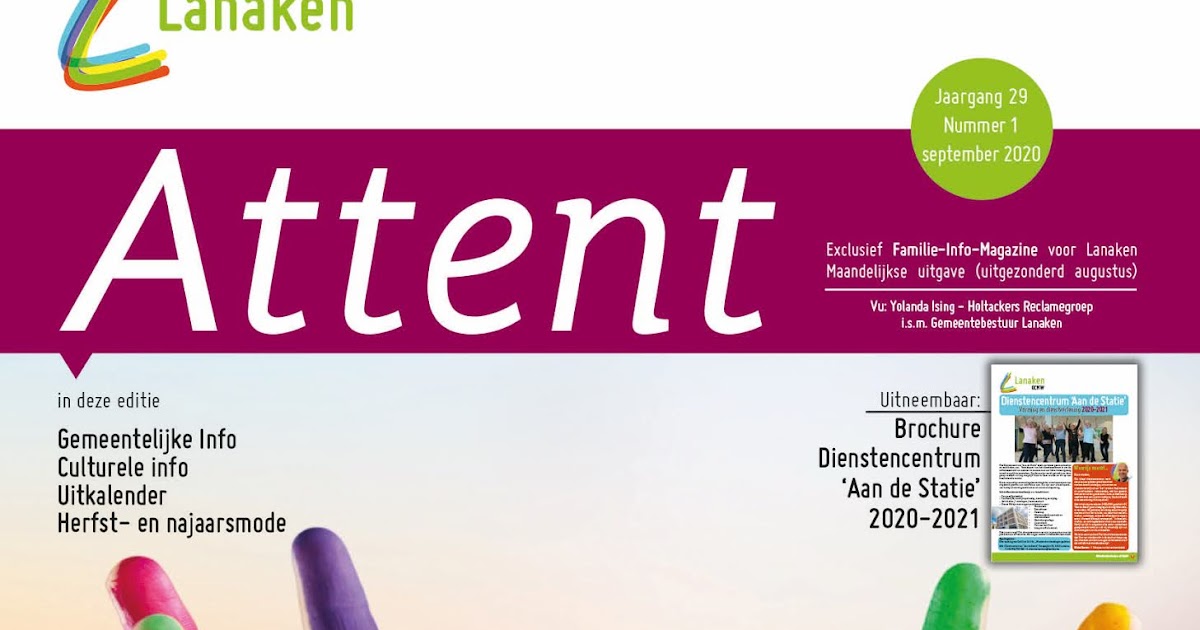 Attent september 2020 - Holtackers Reclamegroep