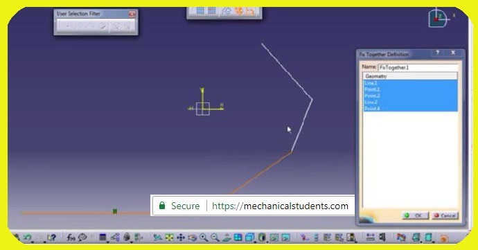 How to use Fix Constraint in CATIA V5? | CATIA Tutorials