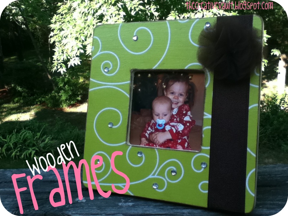 The Creative Vault: Camp Craft Series: Wooden Frames