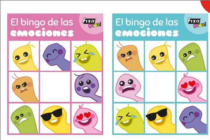 BINGO DE LAS EMOCIONES / JUEGO