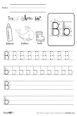 Cuaderno Lectoescritura del Alfabeto | Materiales Educativos para Maestras