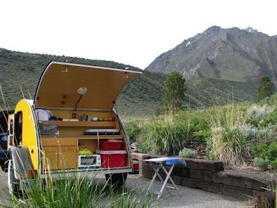 Tiny Yellow Teardrop: Friday Teardrop Photo