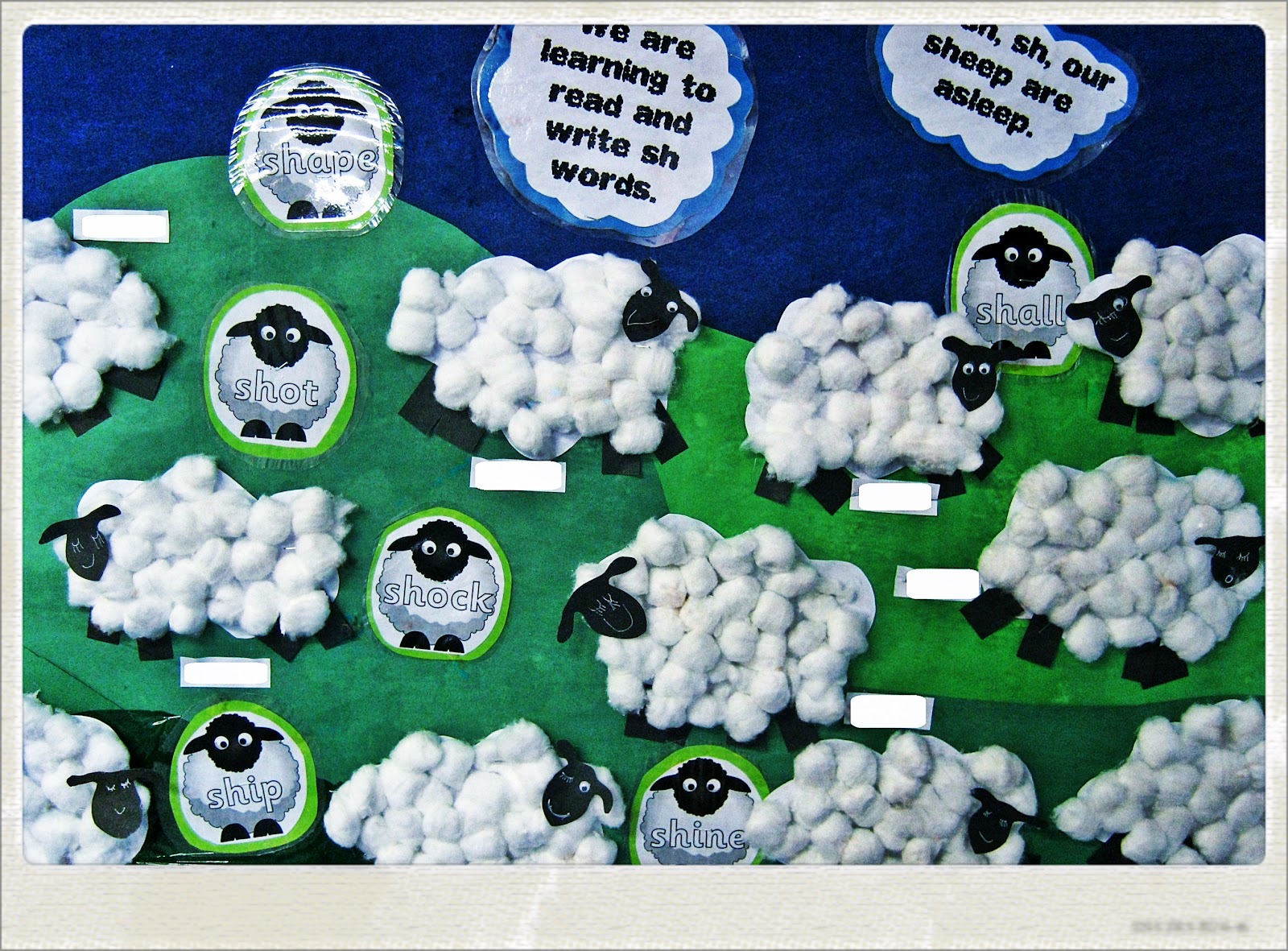 Start at 5: Sh, sh, sh, Our Sheep are Asleep