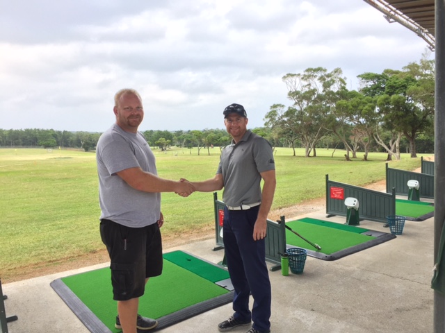 American Golfer: United States Air Force Installs Power Tee at Chibana ...