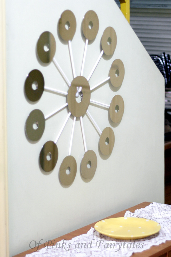 Of Pinks and Fairy Tales: Sunburst Disc Mirror