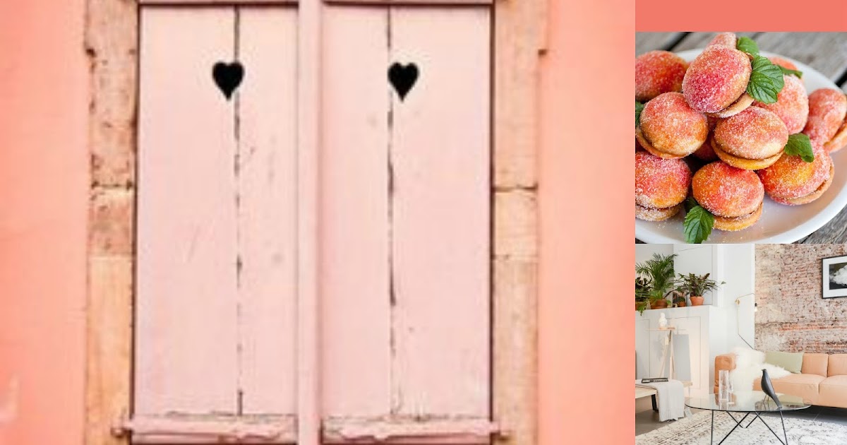 Caroline´s Blog: Peach Echo - Feel Fresh, Contemporary and Fashionable