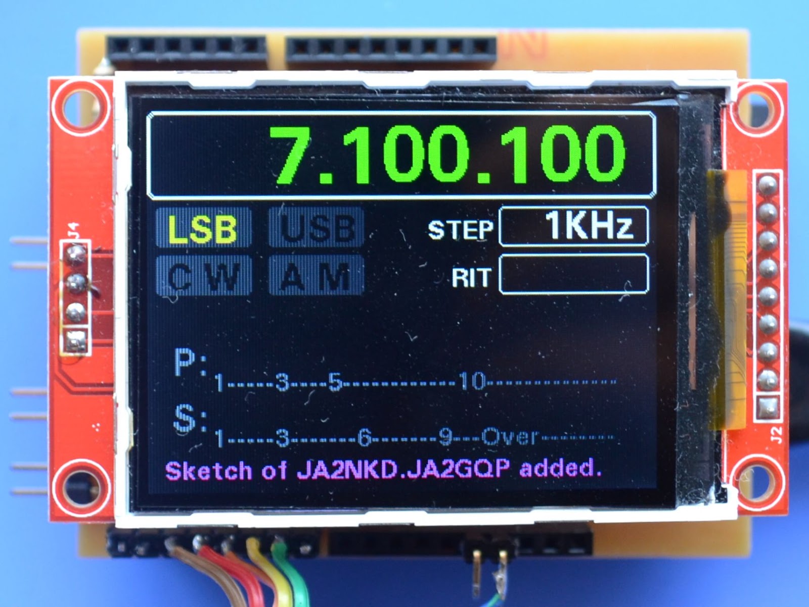 JA2GQP’s Blog: AD9850 TFT DDS VFO