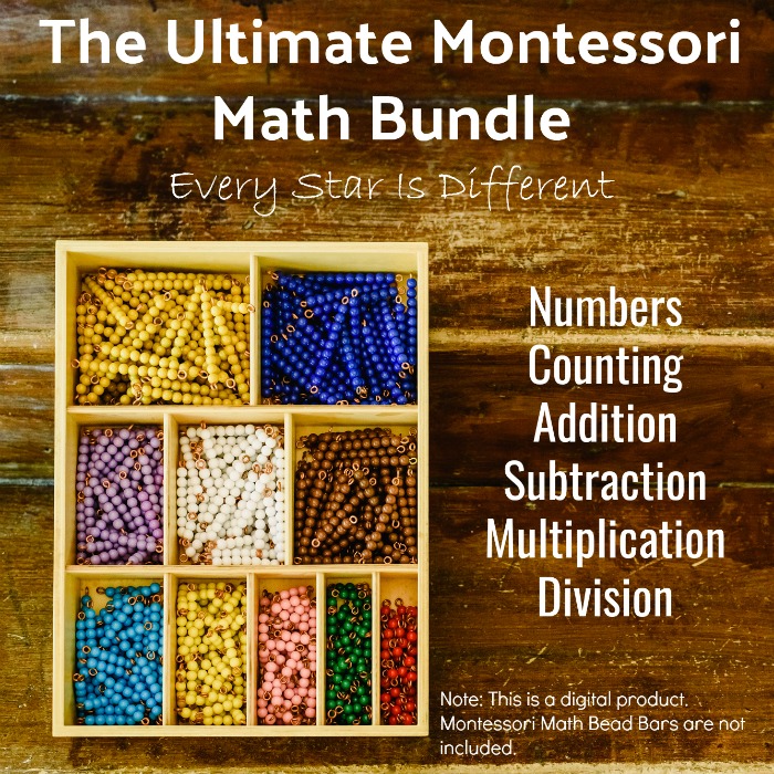 Every Star Is Different: The Ultimate Montessori Math Bundle