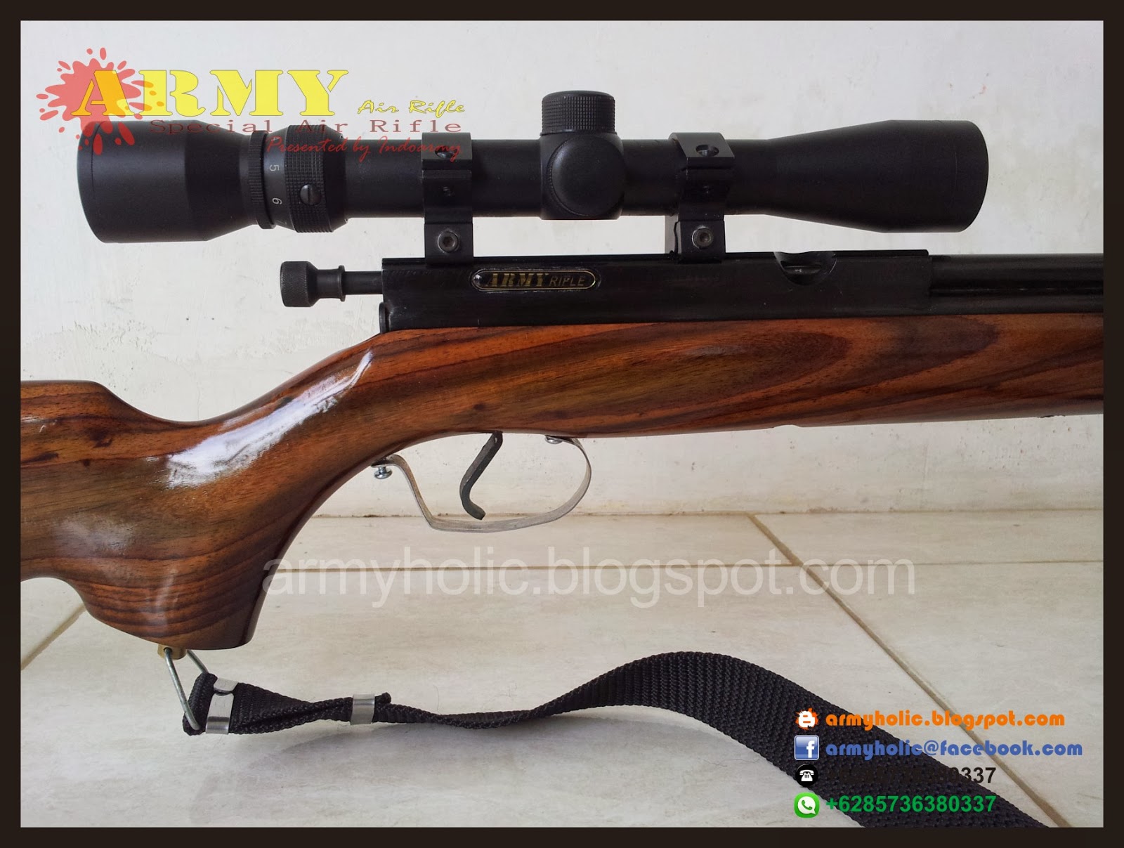 MODEL SENAPAN ANGIN: SENAPAN ANGIN GEJLUK ARMY CLASLIK SINGLE POWER