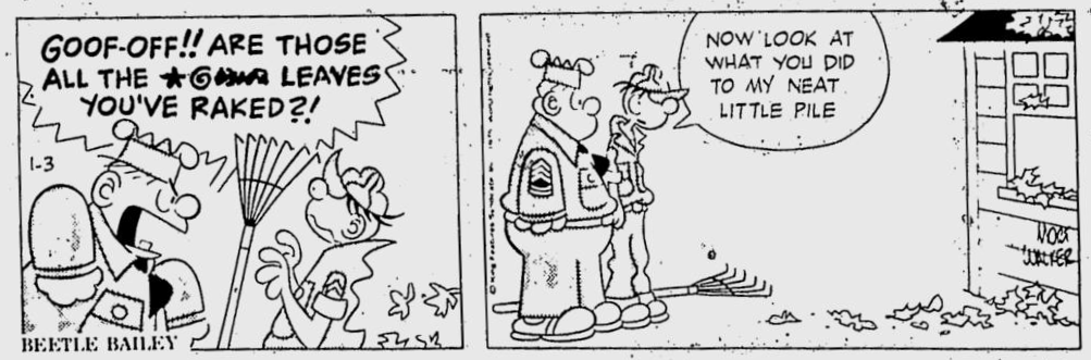 5 Autumn Comic Strips!