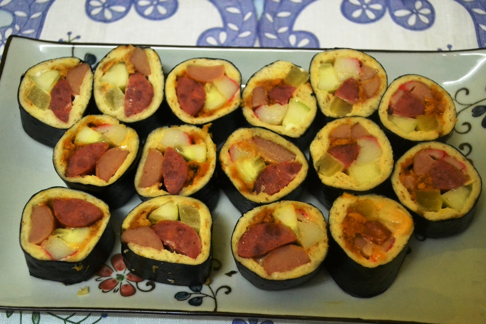 Food@Home Sweet Home: Sushi Bread 寿司面包