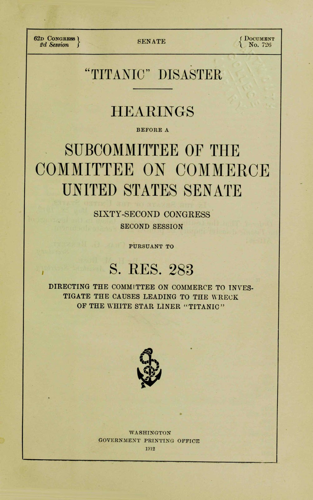 Government documents | US Studies Resources at Oxford