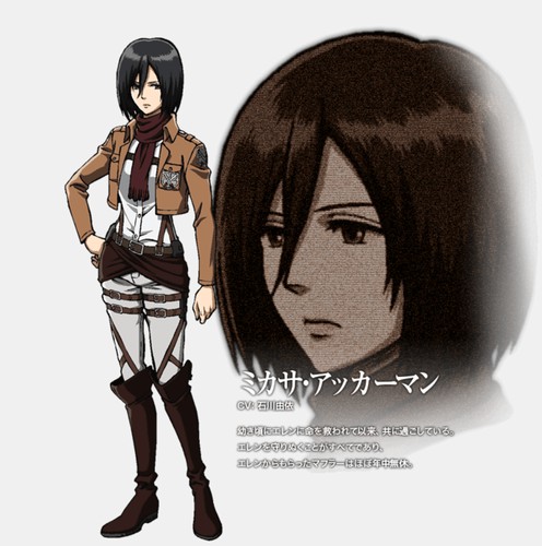 (Character) Mikasa Ackerman - Shingeki no Kyojin | Ryuu-chan WIKI