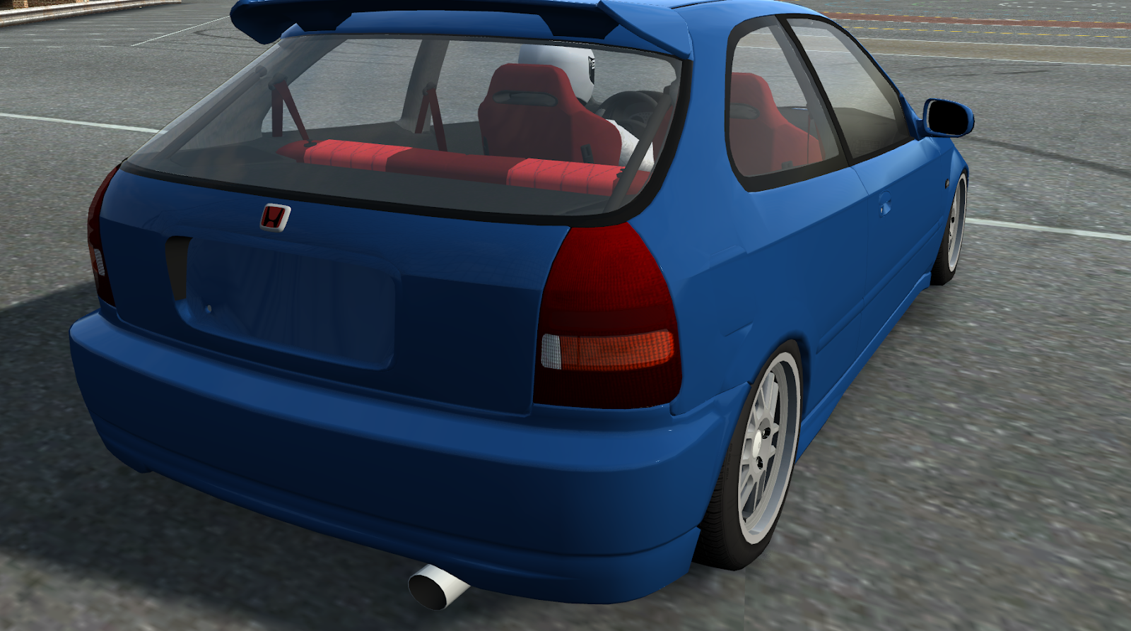 LFS HONDA CİVİC EK9 YAMASI | LFS Ücretsiz Kaliteli Yama İndir - LFS Modları