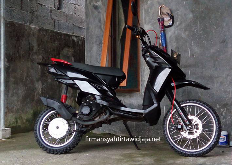 Teknologi Terkini: 30 Gambar Modifikasi X Ride Ala Trail Paling Tangguh