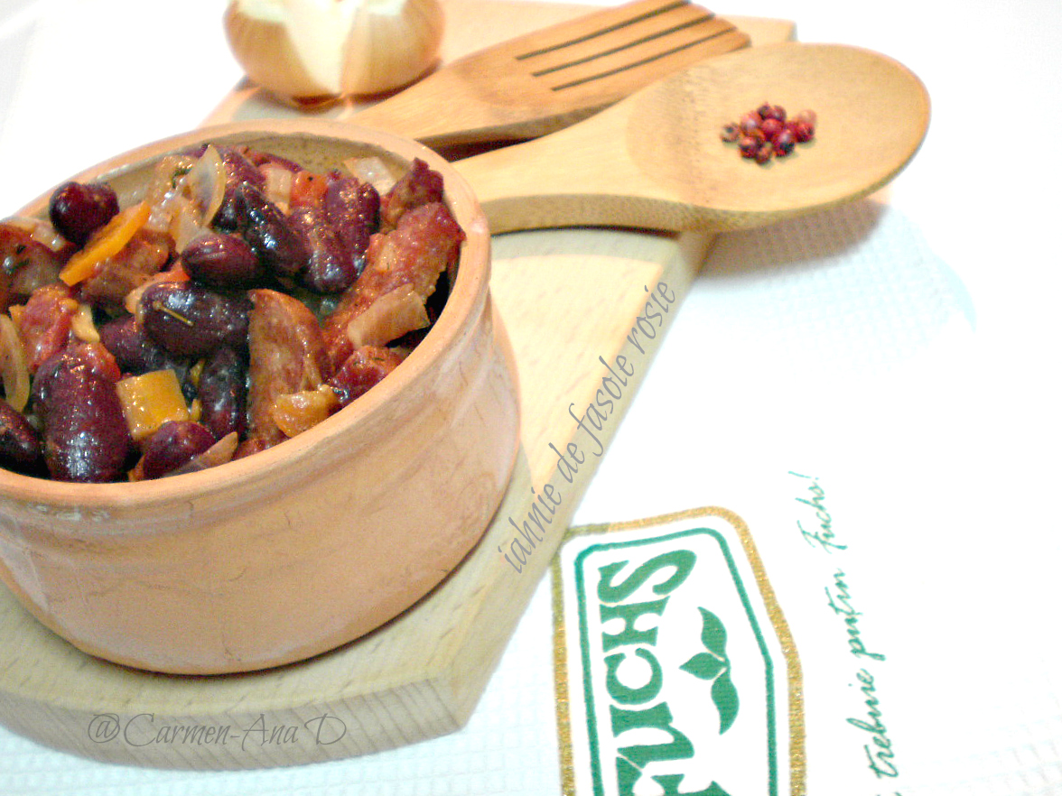 savoarea bucatelor: Iahnie de fasole rosie