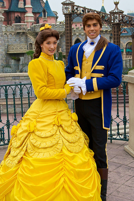 love princess disney: las princesas disney y sus principes en disneyland