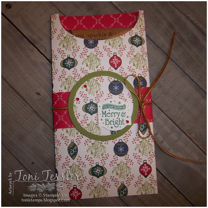 ToniStamps: Gift Pocket Packaging - Gift card holder and/or Giftie