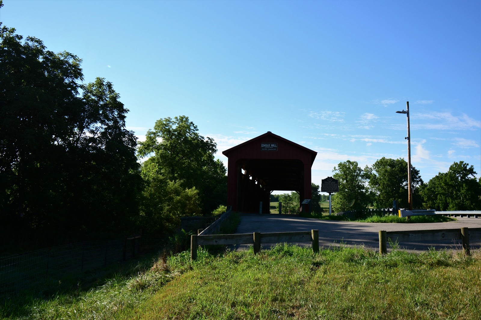 COVERED BRIDGES IN OHIO +: WEST ENGLE MILL ROAD COVERED BRIDGE - SPRING ...