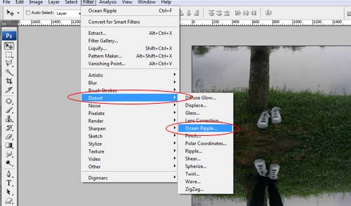 Ocean Ripple Effect in Photoshop - Science Library, Owner's Manual ...