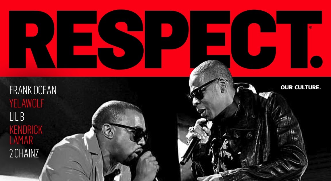 Kemi Online ♥: Kanye West & Jay-Z cover Respect Magazine