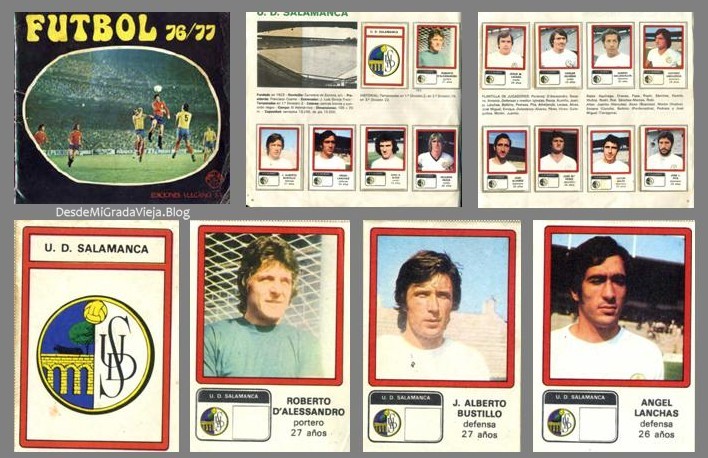 Desde mi grada vieja: 1976-77 U.D.Salamanca. Ed.Vulcano.