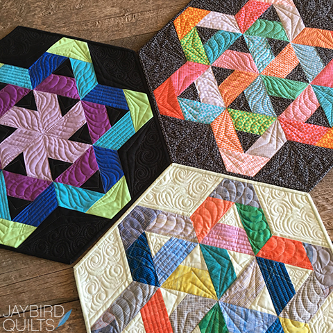 A New Jaybird Quilts Pattern: Meet Gazebo Table Topper! | jaybird ...