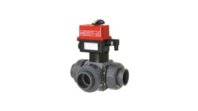 Bamo Electrically Actuated 3-Way Ball Valves VE3V S4-PVC | Wiratama ...