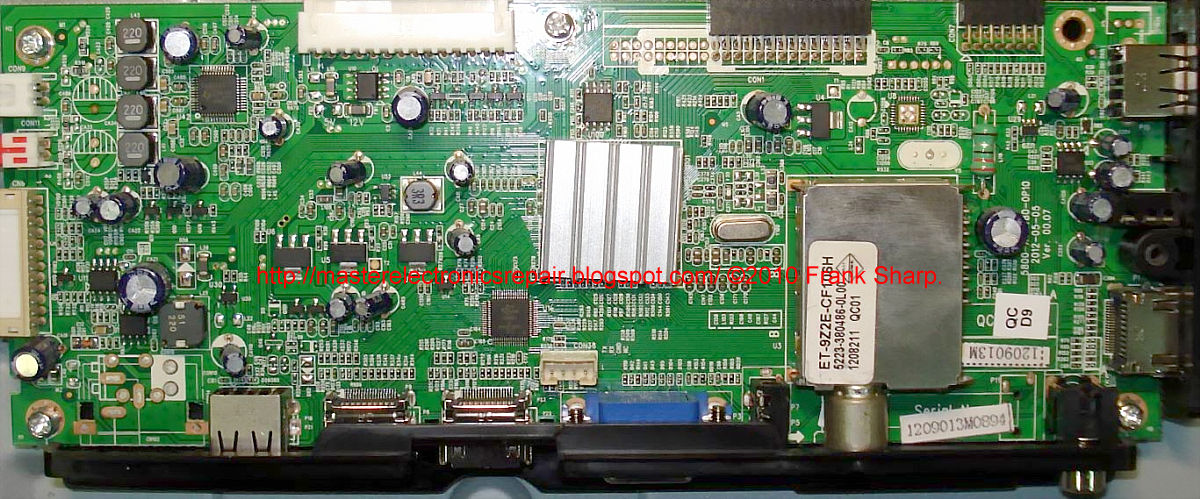 Master Electronics Repair !: REPAIRING / SERVICING TV SUPRA STV-LC39663FL