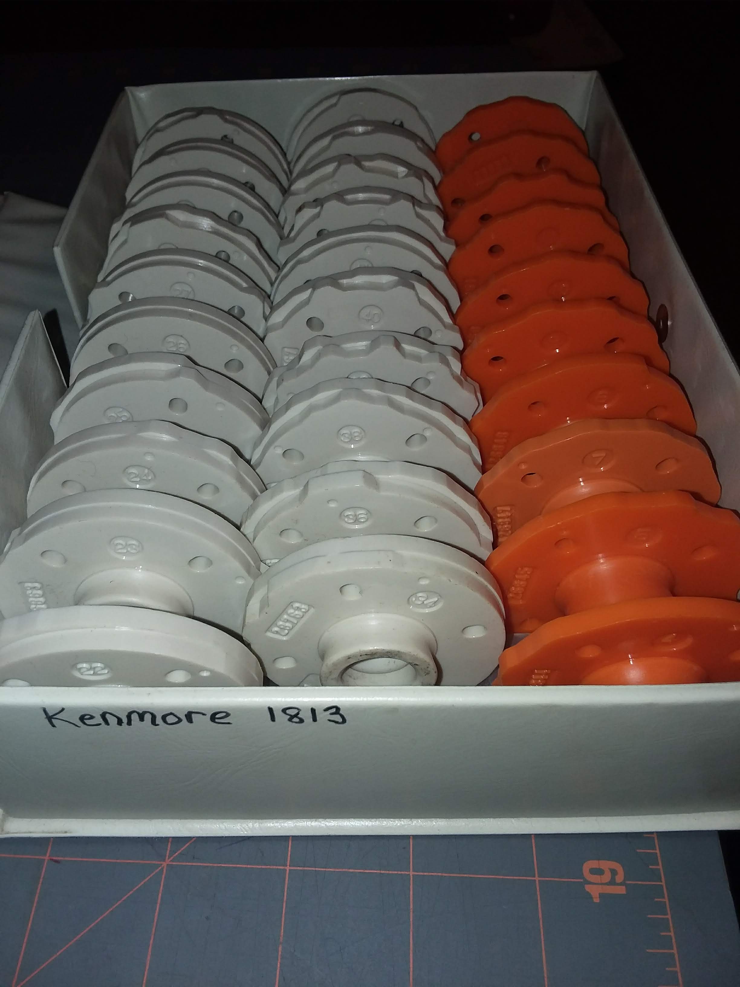 VINTAGE KENMORE SEWING MACHINE CAM TYPES AND STITCHES EMBROIDERY