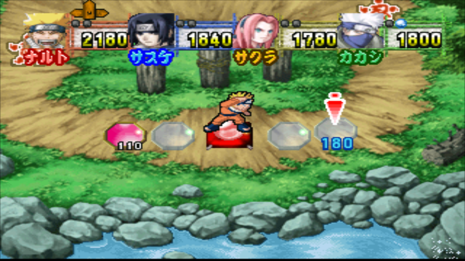 Naruto: Shinobi no Sato no Jintori Kassen (PS1) é o banco imobiliário dos ninjas - PlayStation Blast