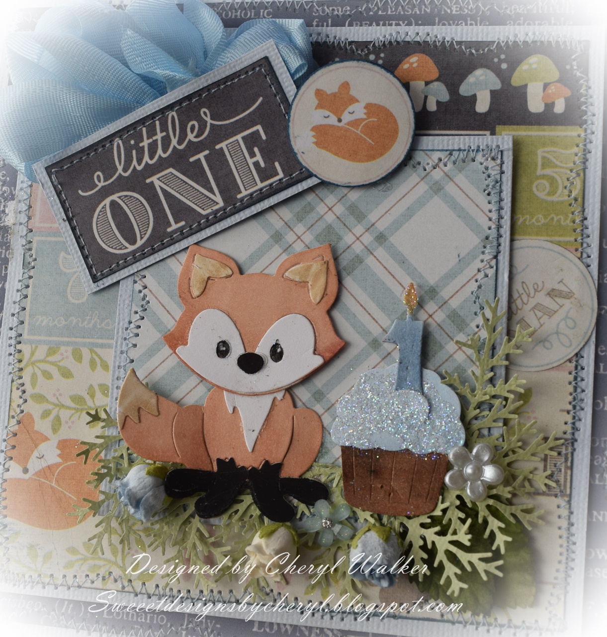 Really Reasonable Ribbon Blog: Little ONE First Birthday card