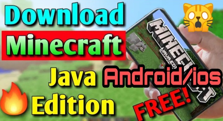 Download Minecraft java version for free android /ios