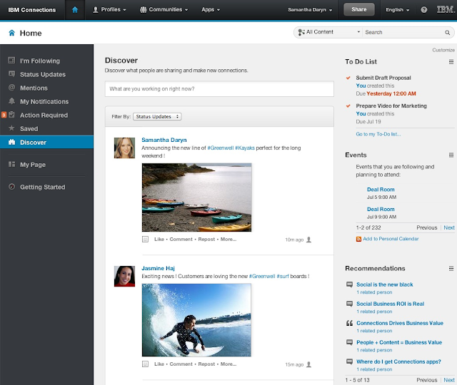 Socialize Me: New Theme Available for IBM Connections