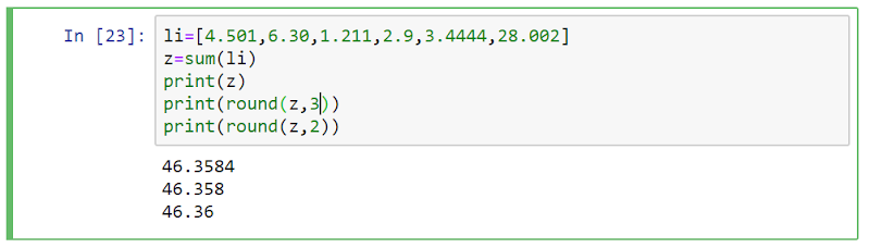 Lists and built-in methods II