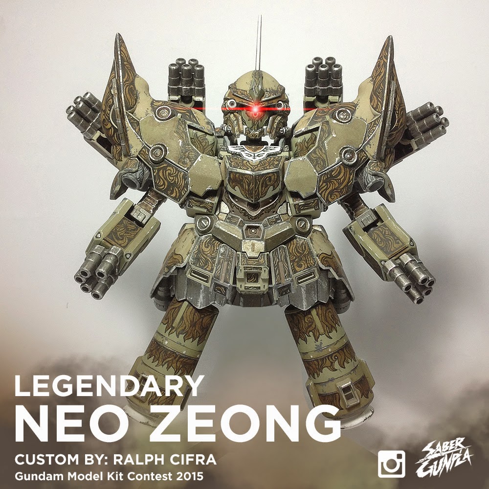 Painted Build: SD NZ-999 "Legendary" Neo Zeong