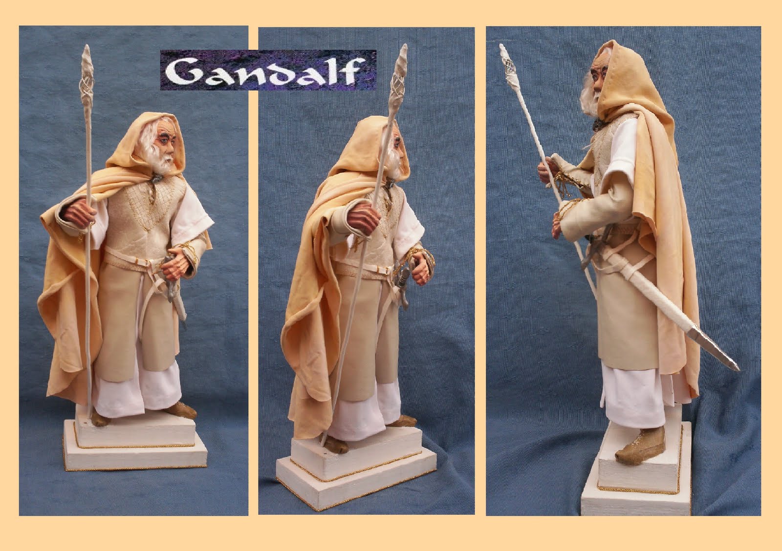 Arte y artesanías en ceramica: Gandalf el blanco