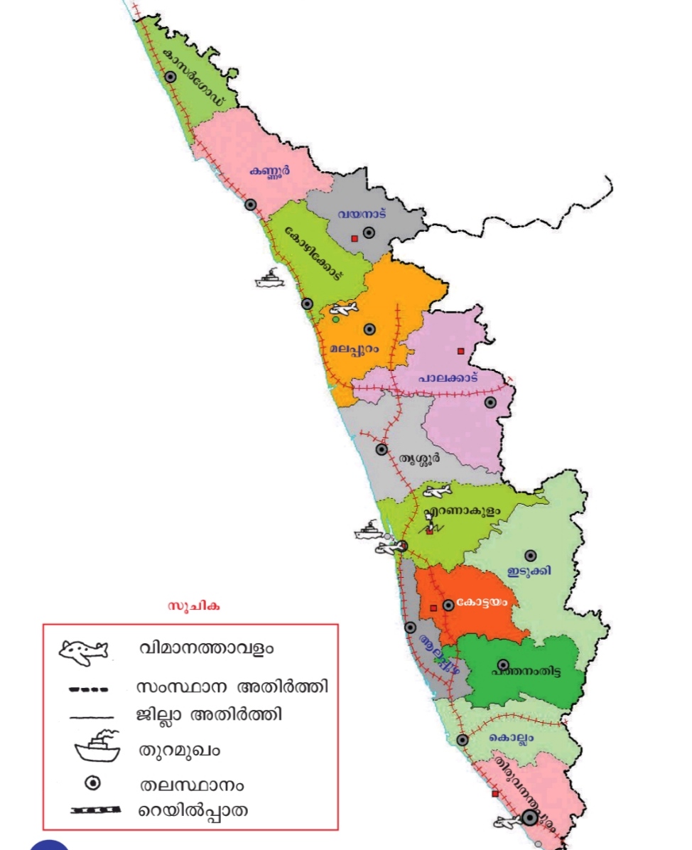 SASTHRA CHANGATHI ശാസ്ത്ര ചങ്ങാതി : UNIT 8 READING AND DRAWING MAPS