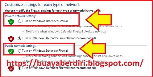 Cara mengaktifkan dan mematikan Firewall di Windows 10