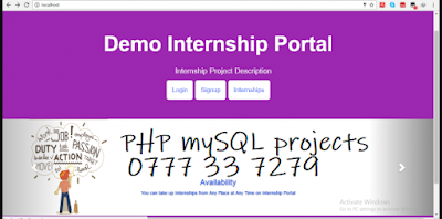 MSc BIT BSc HND Edxcel PHP Web Application Projects Assignments ...