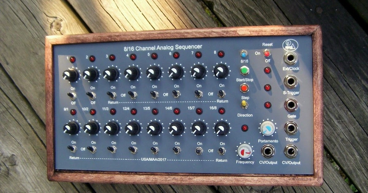 MATRIXSYNTH: 8/16 Channel Analog Sequencer