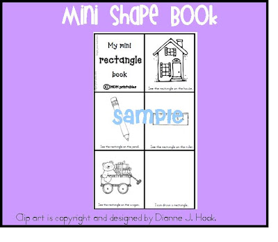 musings of me: Rectangle Shape Book