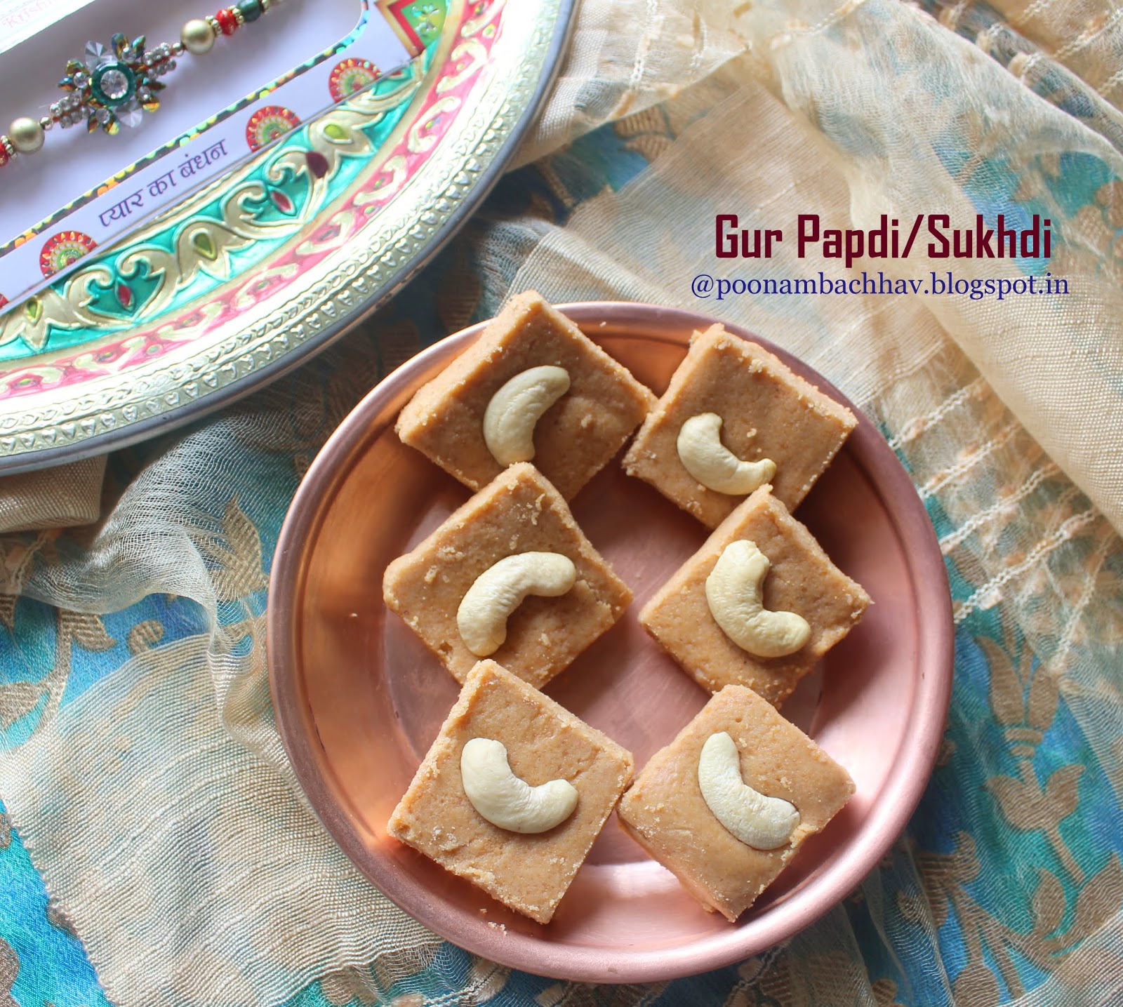 Annapurna: Gur Papdi / Sukhdi / Indian Whole Wheat Fudge