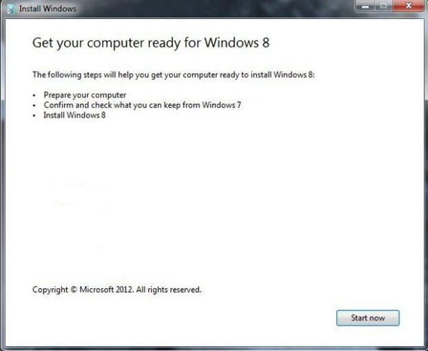 OTA - Passion Iz Aim: Windows 8 Milestone 2 Build Screenshot Leaked