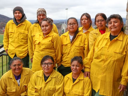 White Wolf : Native American firefighters fighting wildfires across the ...