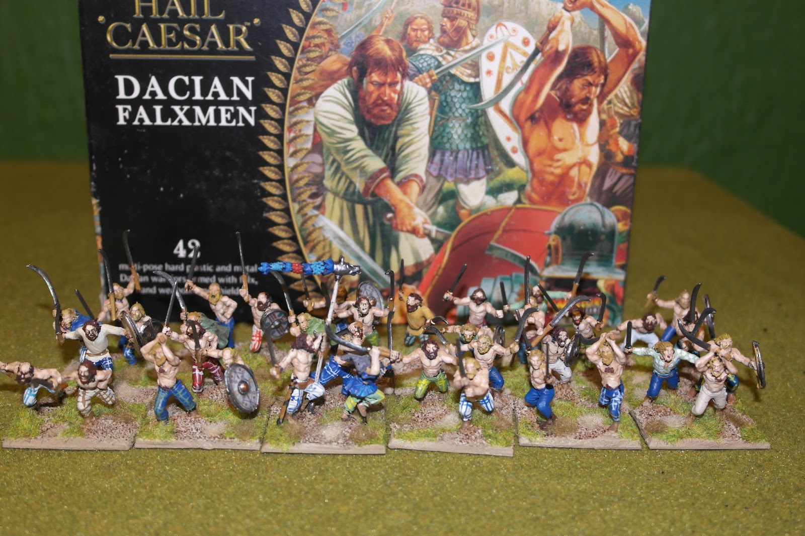 Turbil Miniatures: Dacian Falxmen Warlord Games