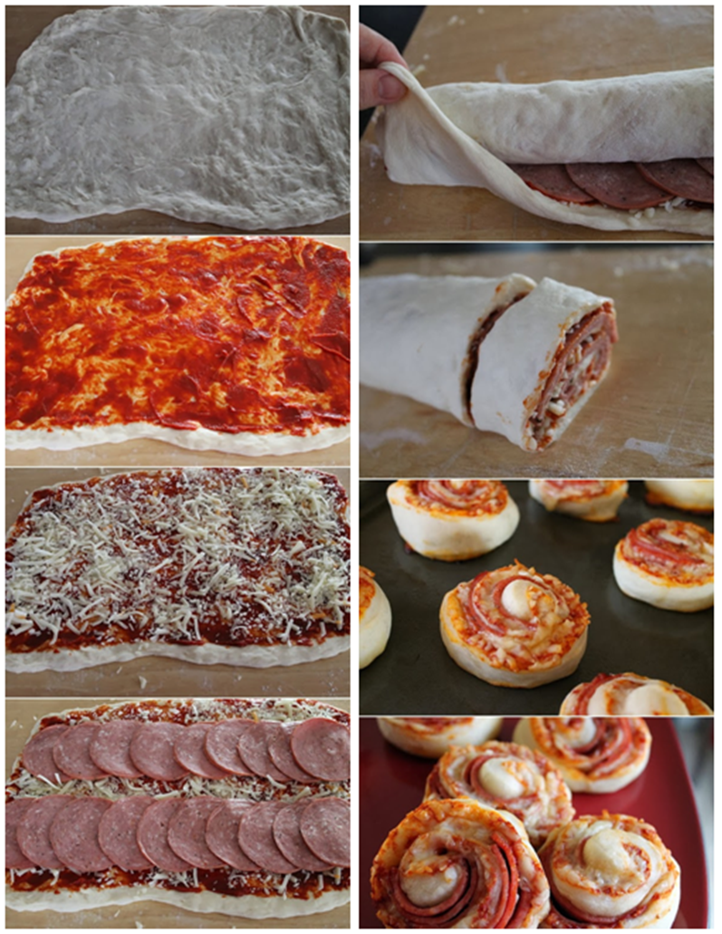 Fazer Fácil: Pizza em Rolo