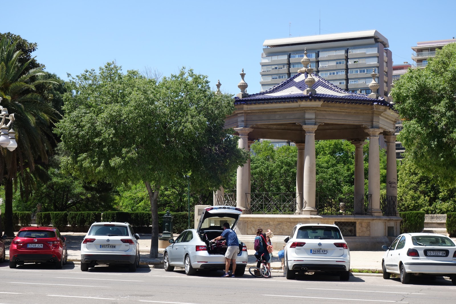 El histórico Paseo de la Alameda, Valencia