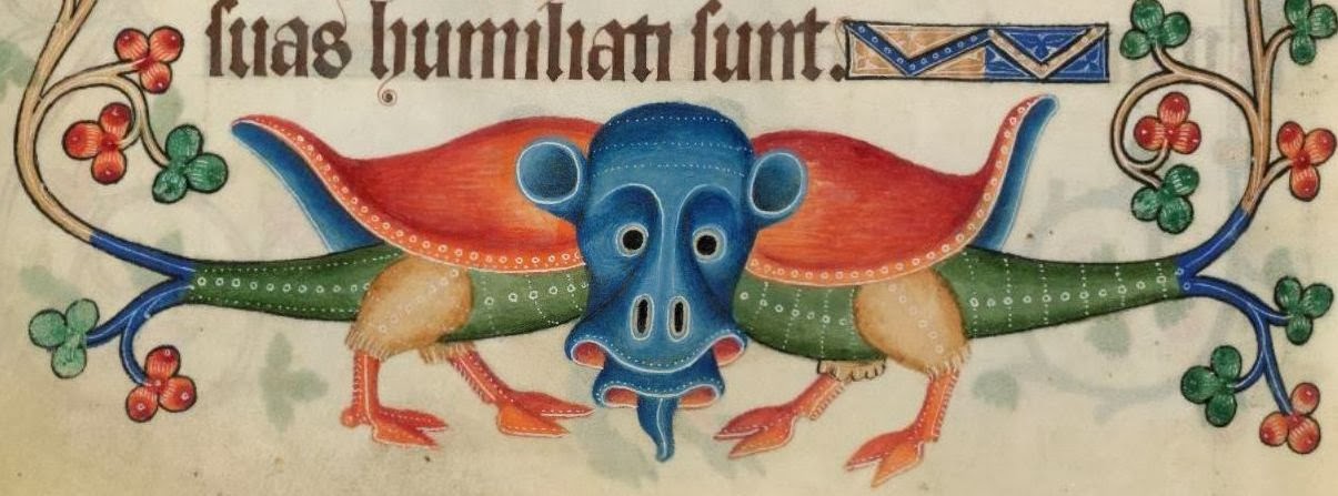 Groteskology: The Grotesques of the Luttrell Psalter